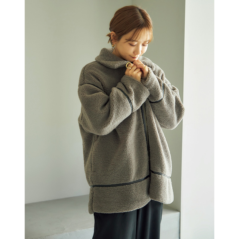 レディース ボアジャケット mysa closet | ファッションセンターしまむら